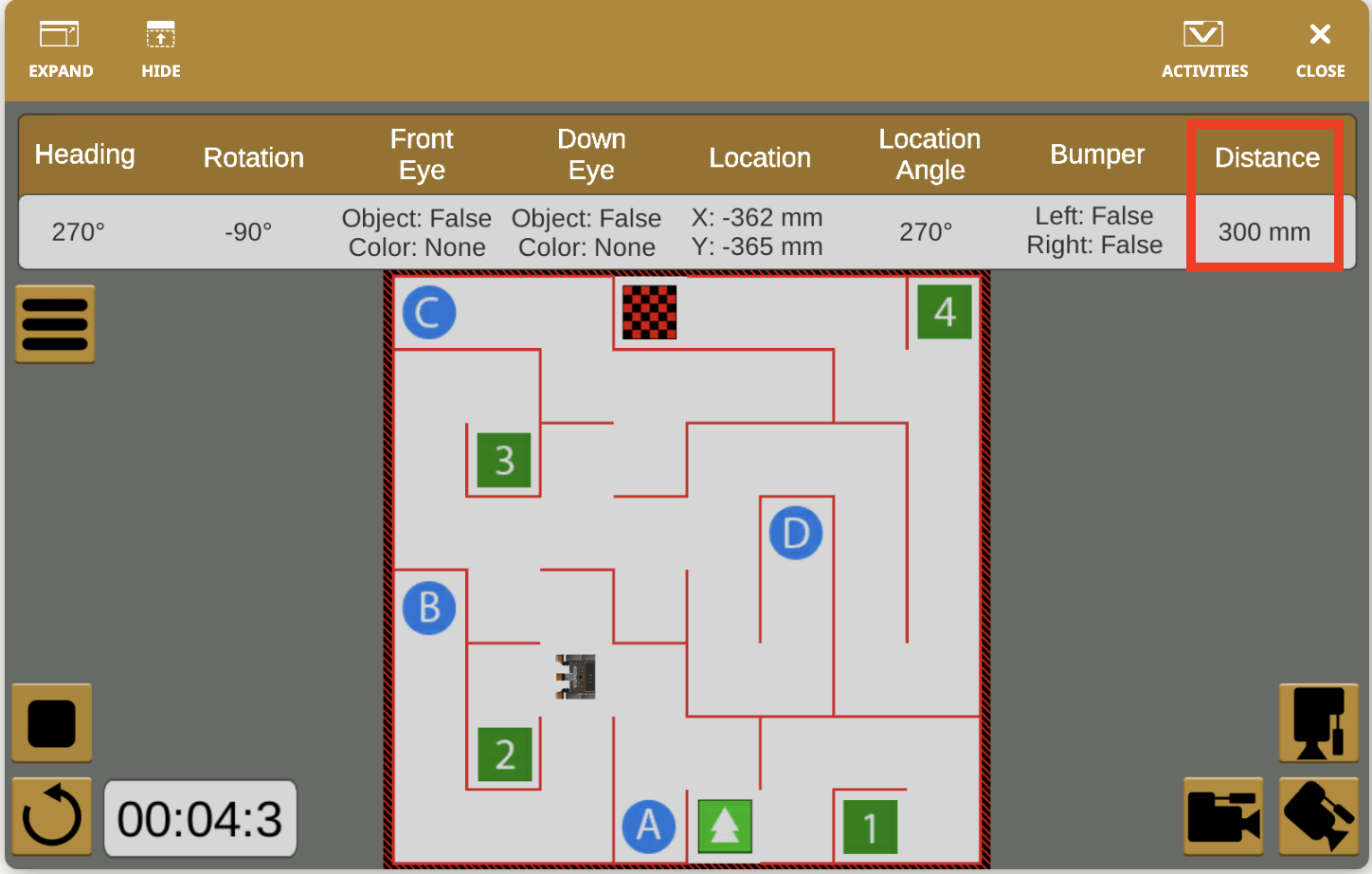 Vex Cs Unit 5 Detecting Walls From A Distance Lesson 3 Turning 1188